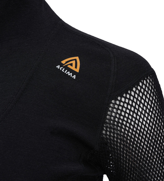 WoolNet Original Polo W's Jet Black | Aclima.com