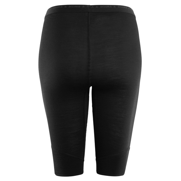LightWool 140 Shorts Long W's Jet Black | Aclima.com