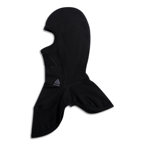 DoubleWool Balaclava Jet Black | Aclima.com
