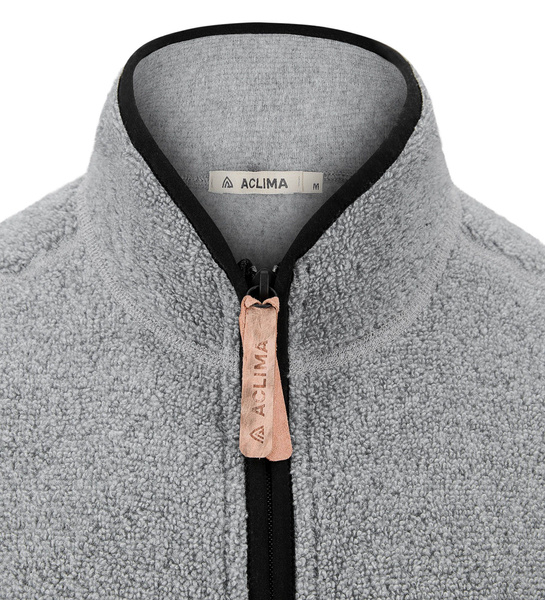 reborn Terry Vest M's Light Grey Melange | Aclima.com